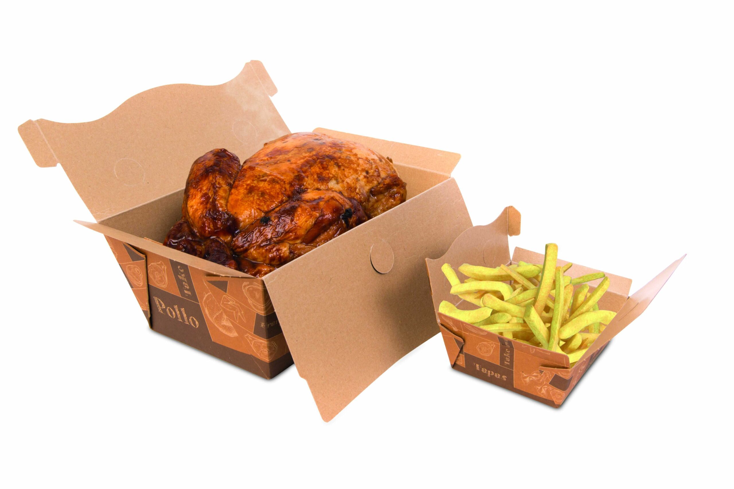 NovoTakeit Caja para Pollo - NOVOPRINT S.A | Artes gráficas